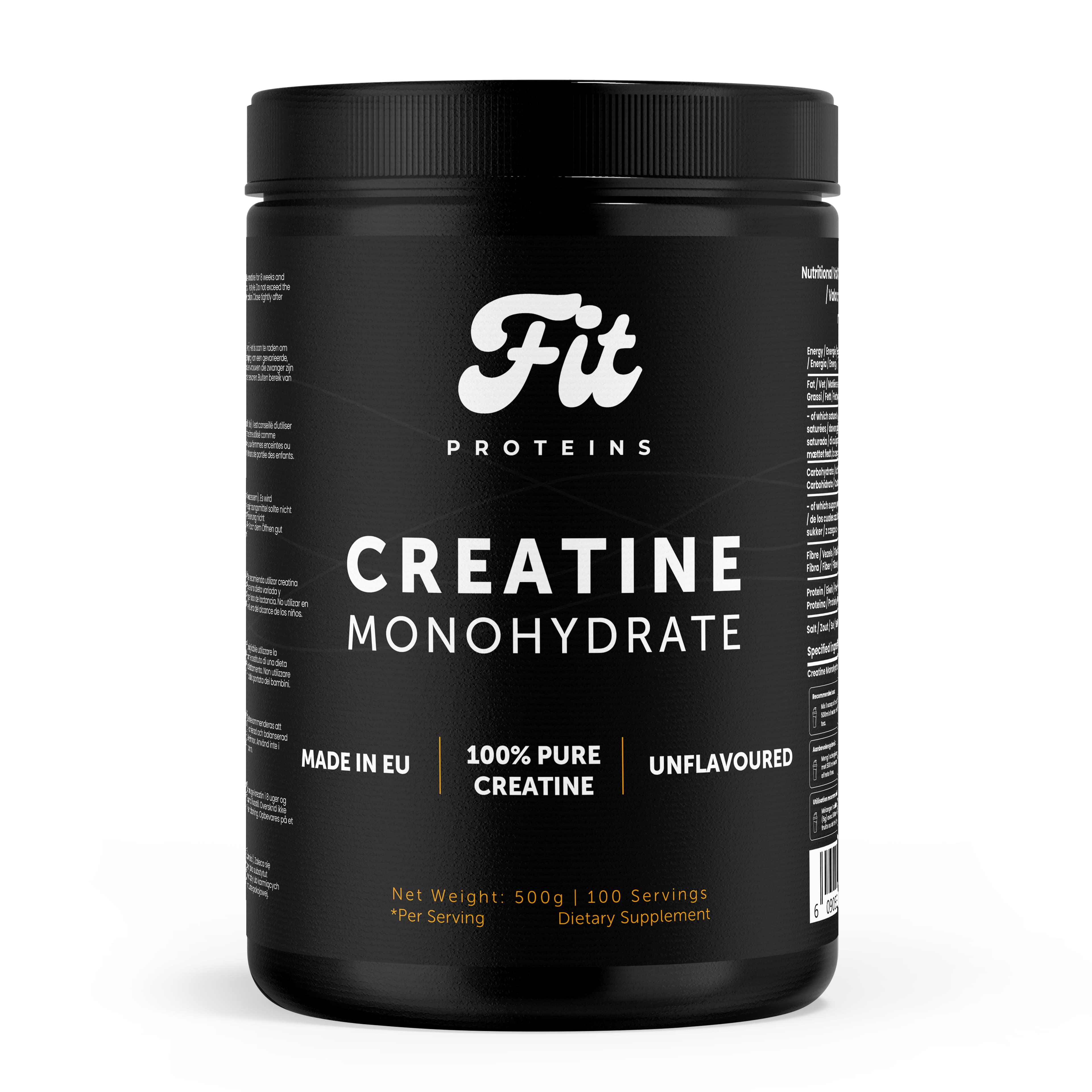 Creatine Monohydraat - Fitproteins
